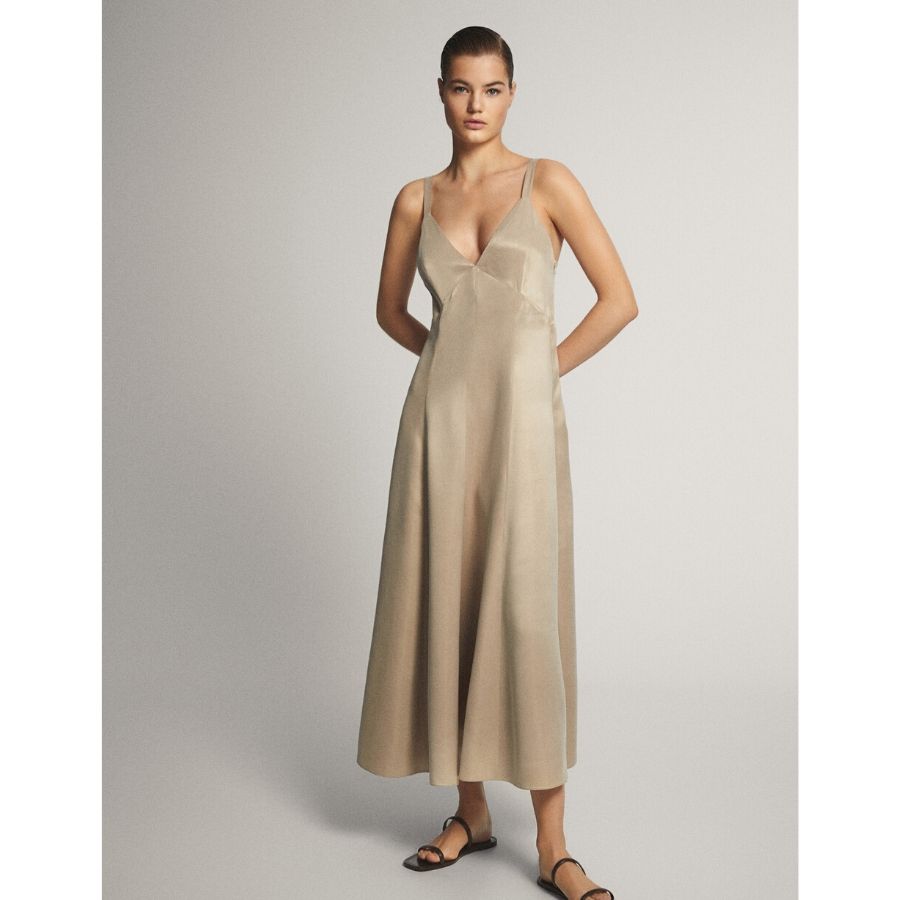 Vestidos Massimo Dutti, selección Fiesta Primavera Verano 2020 - Modalia.es